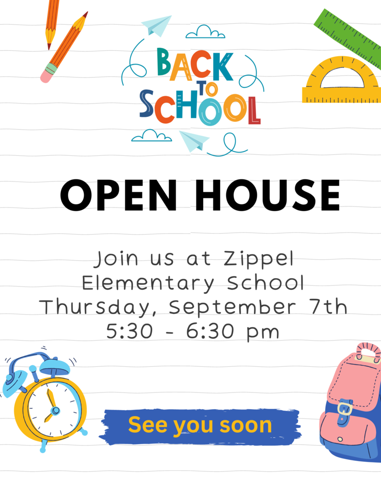 Open House | Zippel Elementary School
